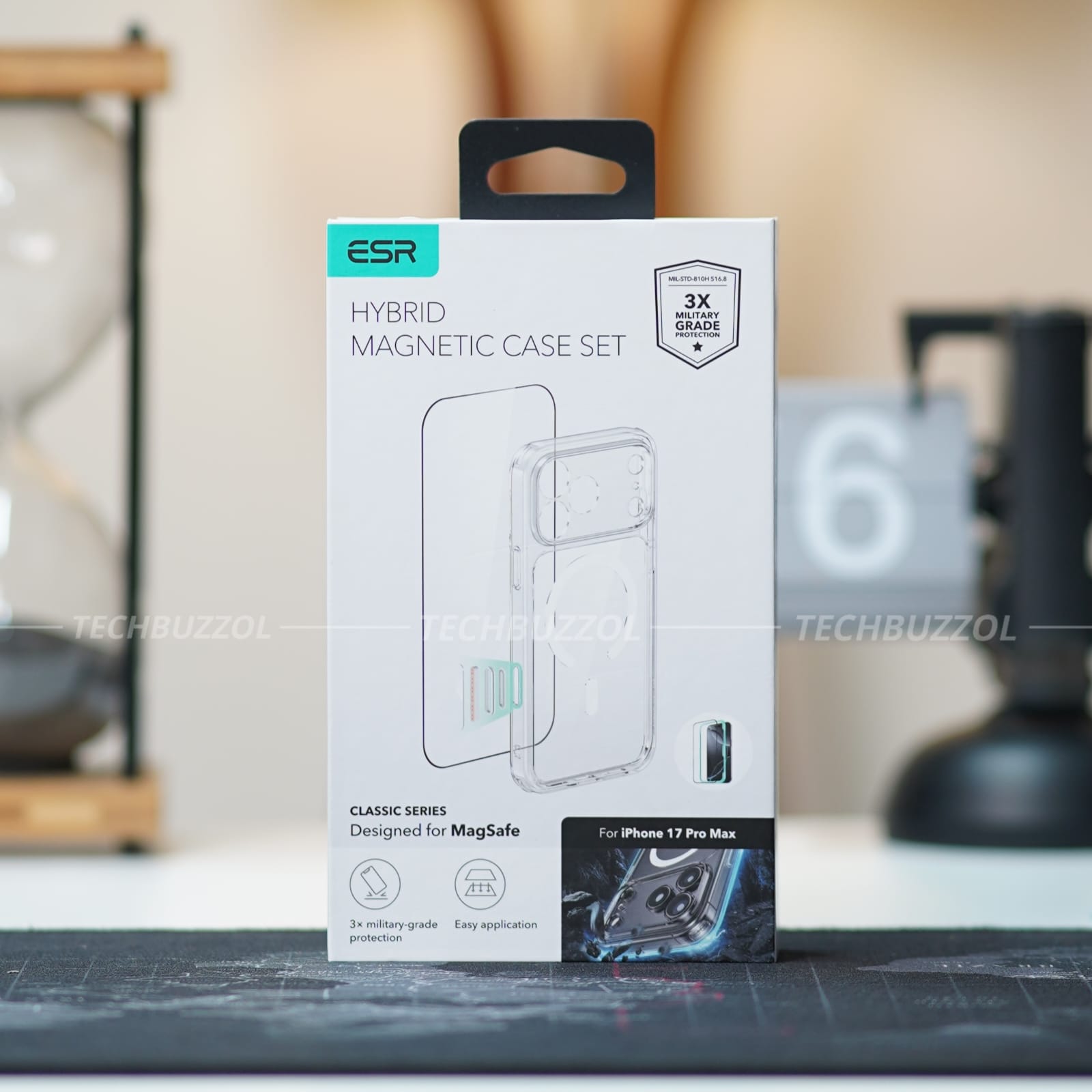 ESR HYBRID MAGNETIC Classic Series Case Set for iPhone 17Pro Max ...