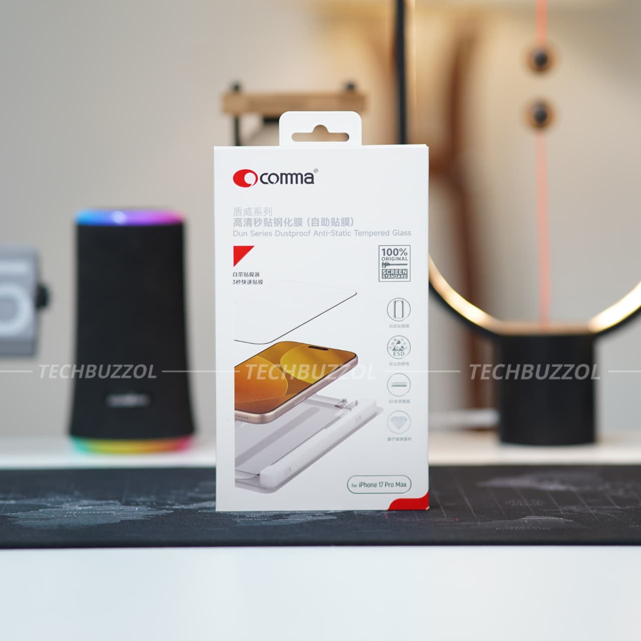 COMMA HIGH-GRADE Screen Protection For iPhone 17 Pro Max -HD – techbuzzol
